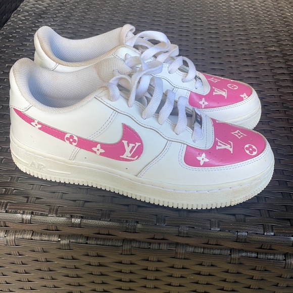 Shoes | Lv Custom Air Force One | Poshmark